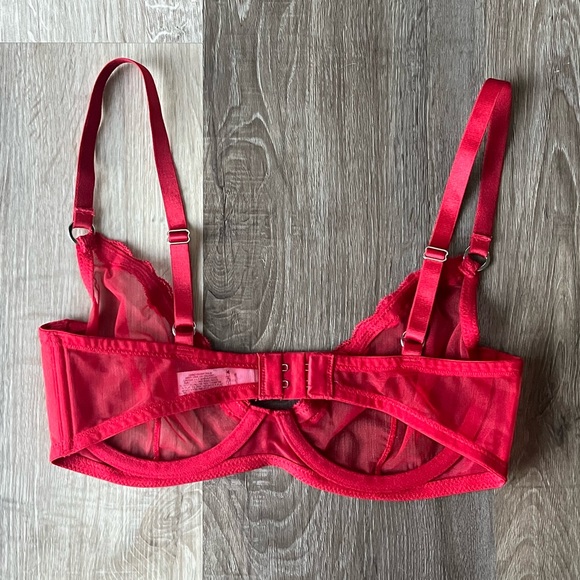 Fleur du Mal | Intimates & Sleepwear | Fleur Du Mal Sheer Tulle Demi ...